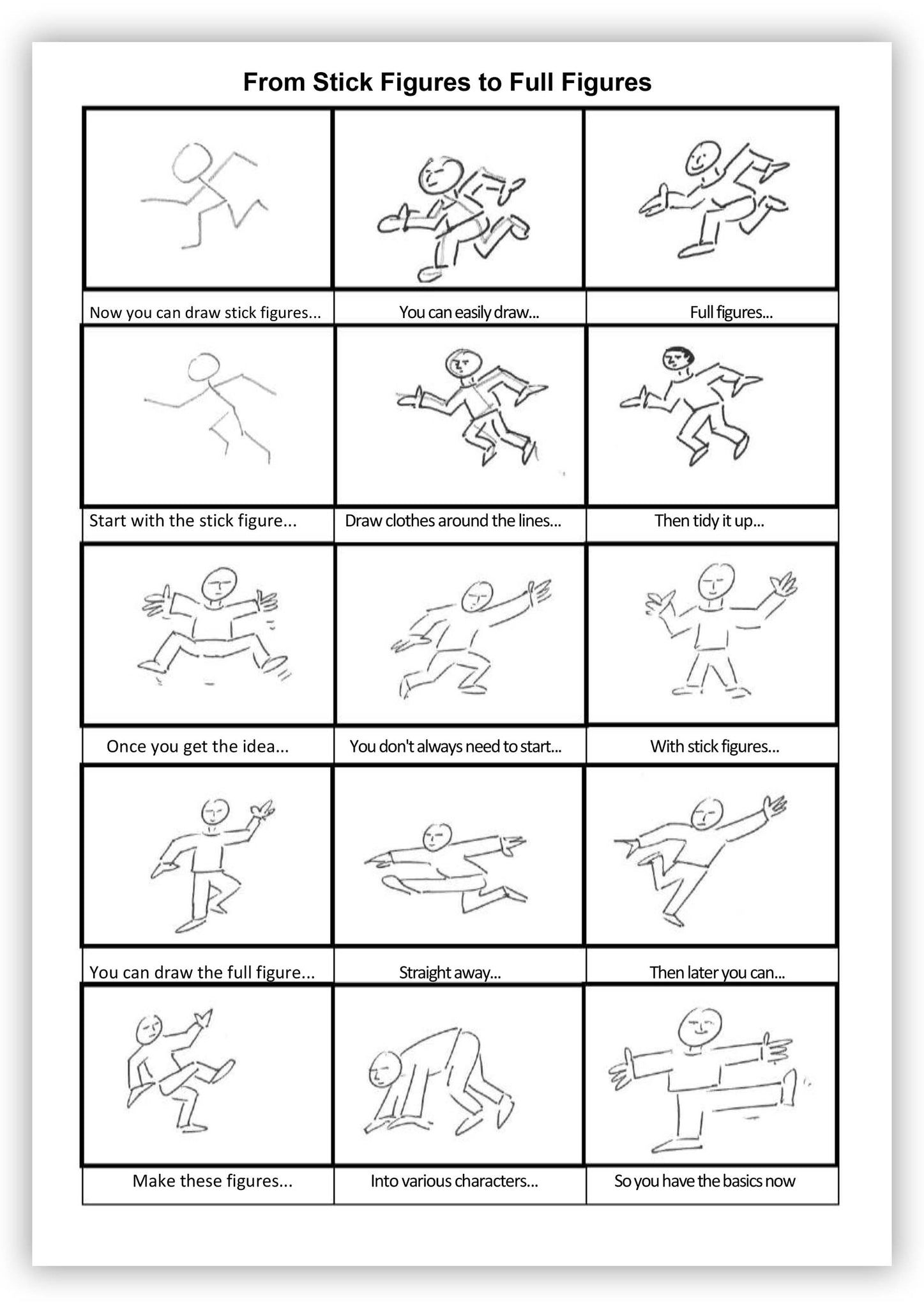 Drawing Skills for Storyboarding Workbook Digital Download | Graham Shaw
